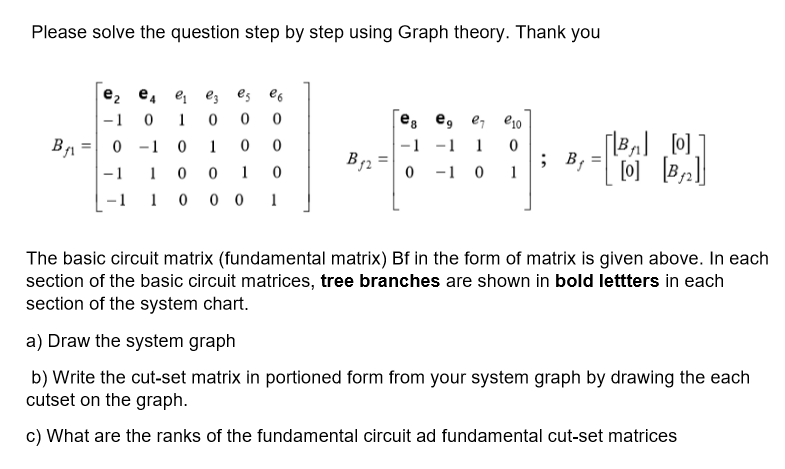 Please solve the question step by step using Graph | Chegg.com