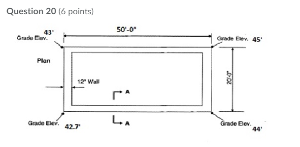 Solved Determine the required volume of the excavation, | Chegg.com