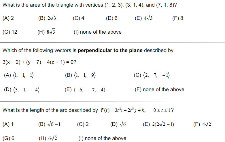 Solved What is the area of the triangle with vertices | Chegg.com