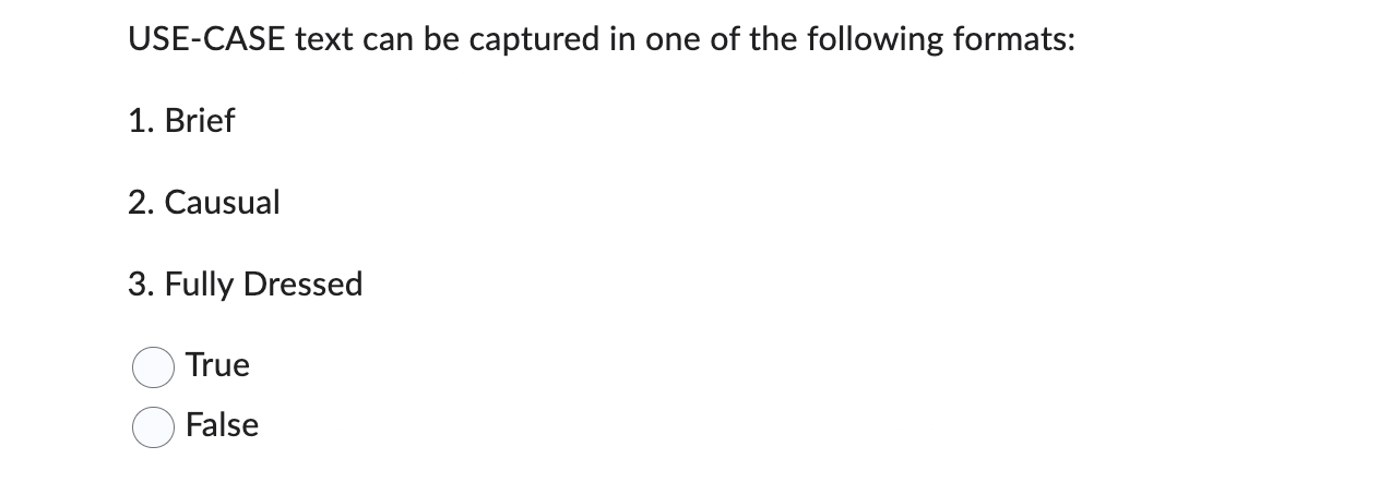 Solved The Use Case Text Is Used To Complement The Use Case 6132