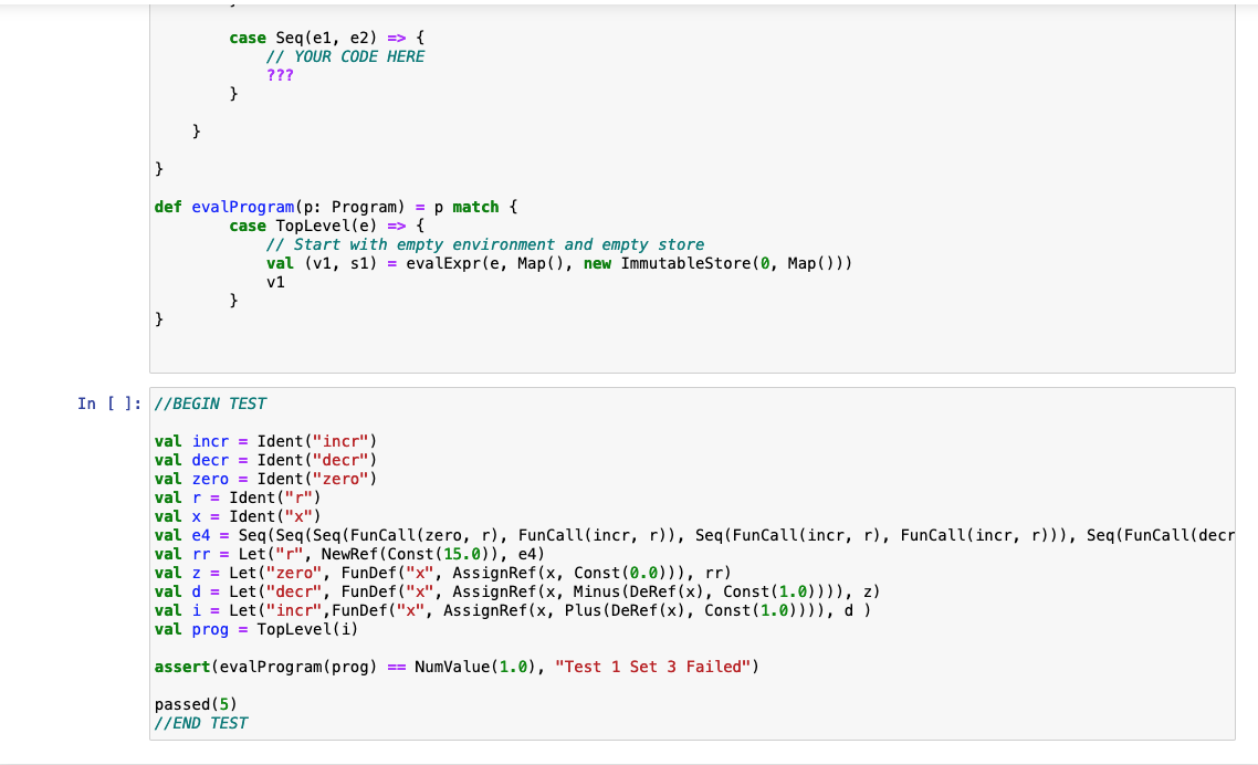 Solved 2 C (5 points): Implement the code Extend the | Chegg.com
