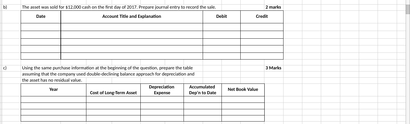 Solved Q-1 Equipment was purchased on December 31,2012 for | Chegg.com
