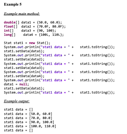 Solved I really need a help with my stat.java project. I | Chegg.com