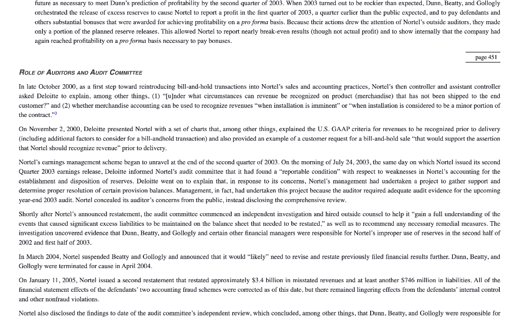 Case 7-1 Nortel Networks Canada-based Nortel Networks | Chegg.com