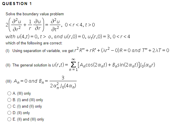 Solved Solve the boundary value problem | Chegg.com