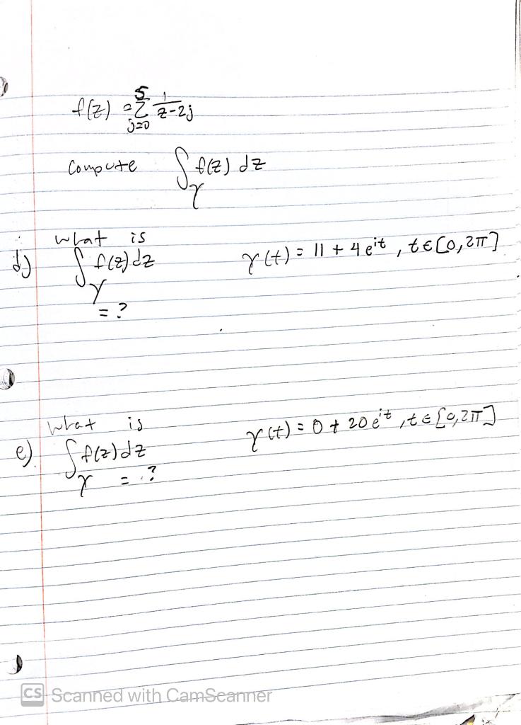 Solved JJ f(2) 222-25 20 Compute what is f(z) dz = ? y | Chegg.com