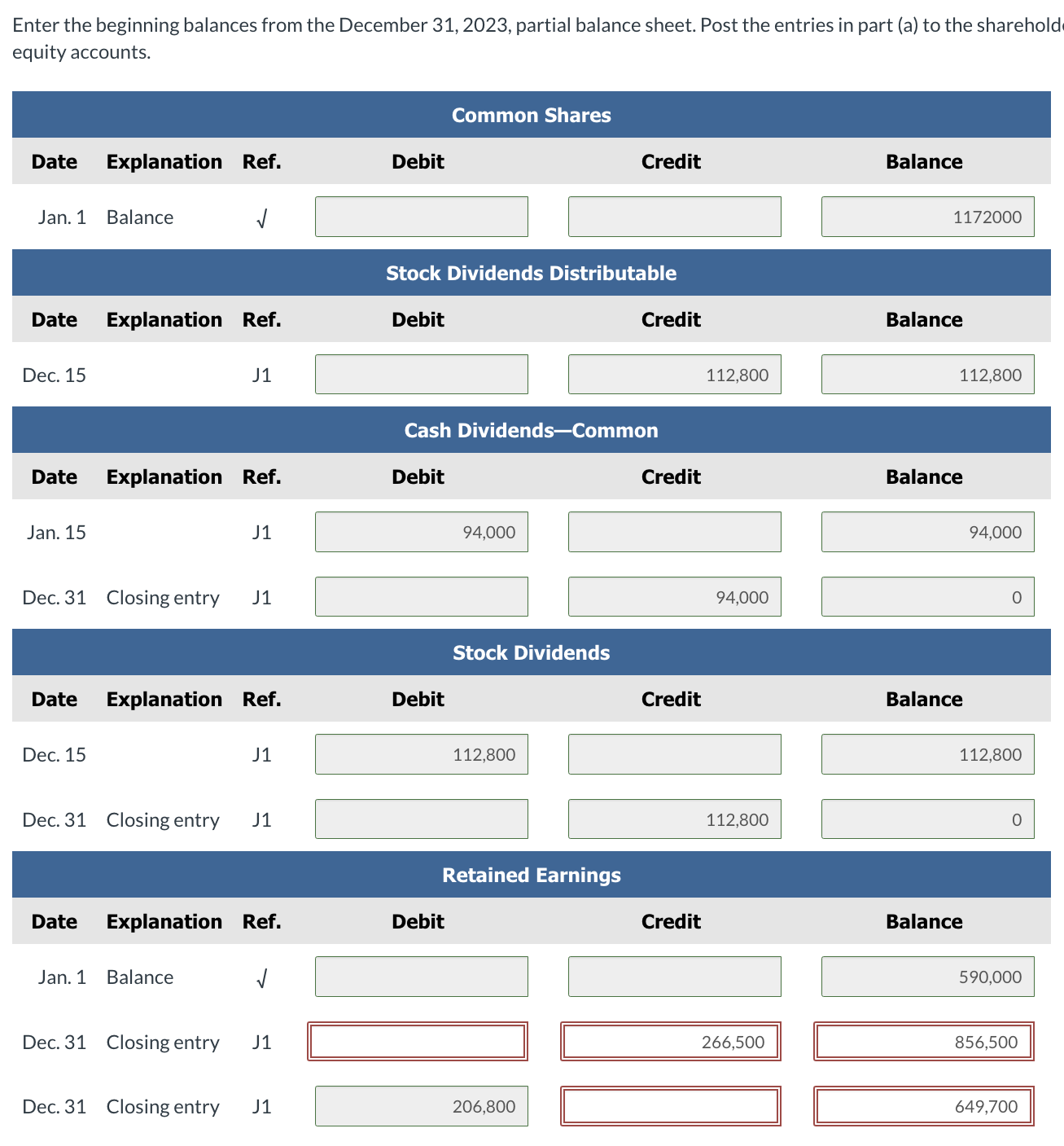 On December 31, 2023, Sunland Corporation, a public | Chegg.com