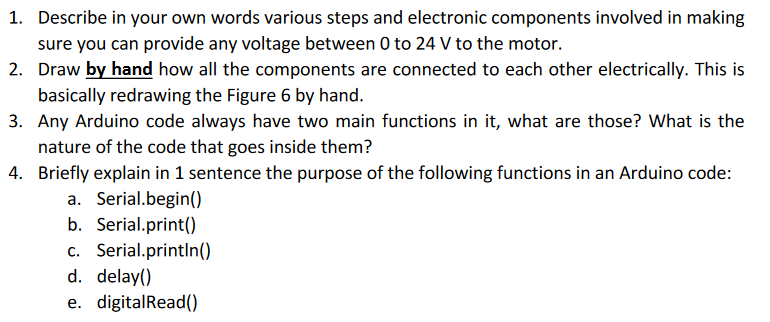 Solved 1. Describe in your own words various steps and | Chegg.com