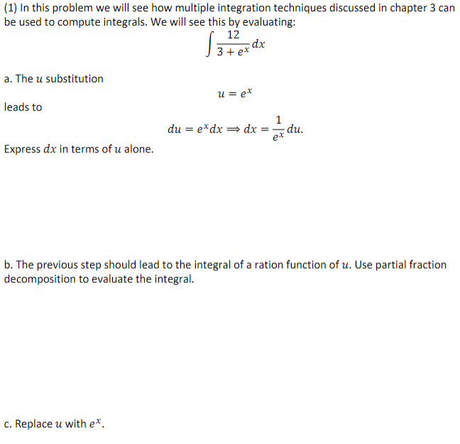 Solved (1) ﻿In this problem we will see how multiple | Chegg.com