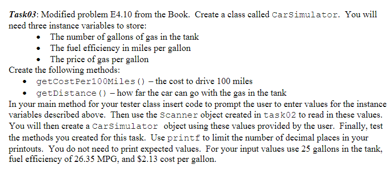 Solved Task03: Modified problem E4.10 from the Book. Create | Chegg.com