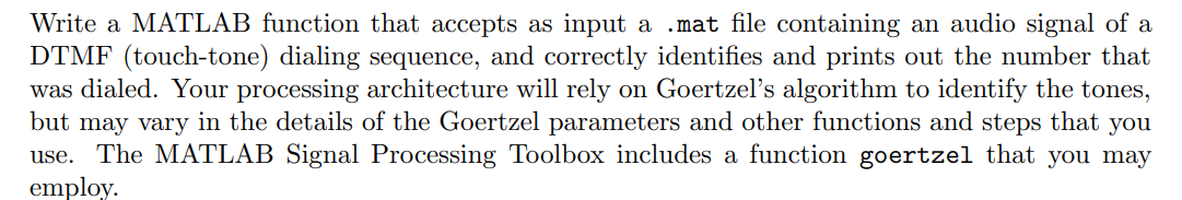 Solved Write a MATLAB function that accepts as input a .mat | Chegg.com