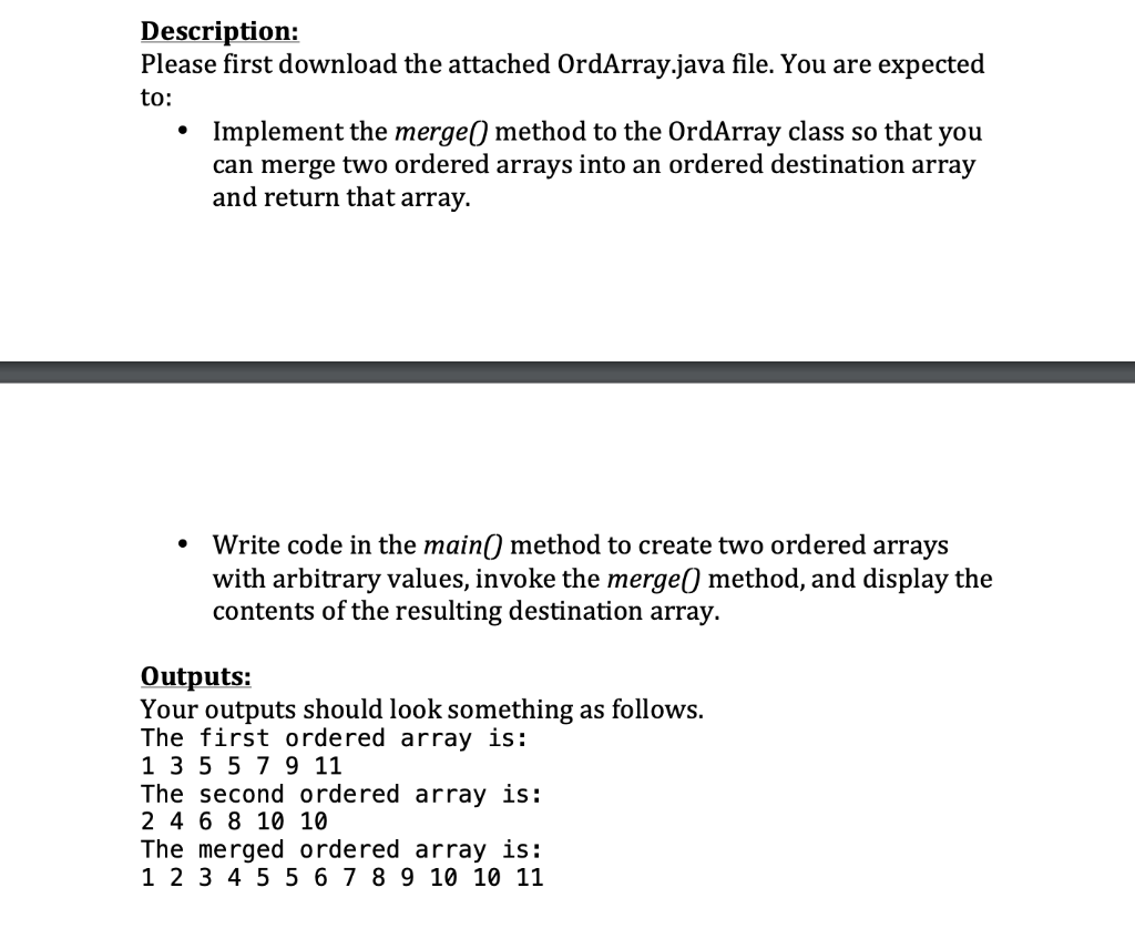 Solved class HighArray { private long[] a; | Chegg.com