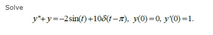 Solved Solve y Solved Solve y