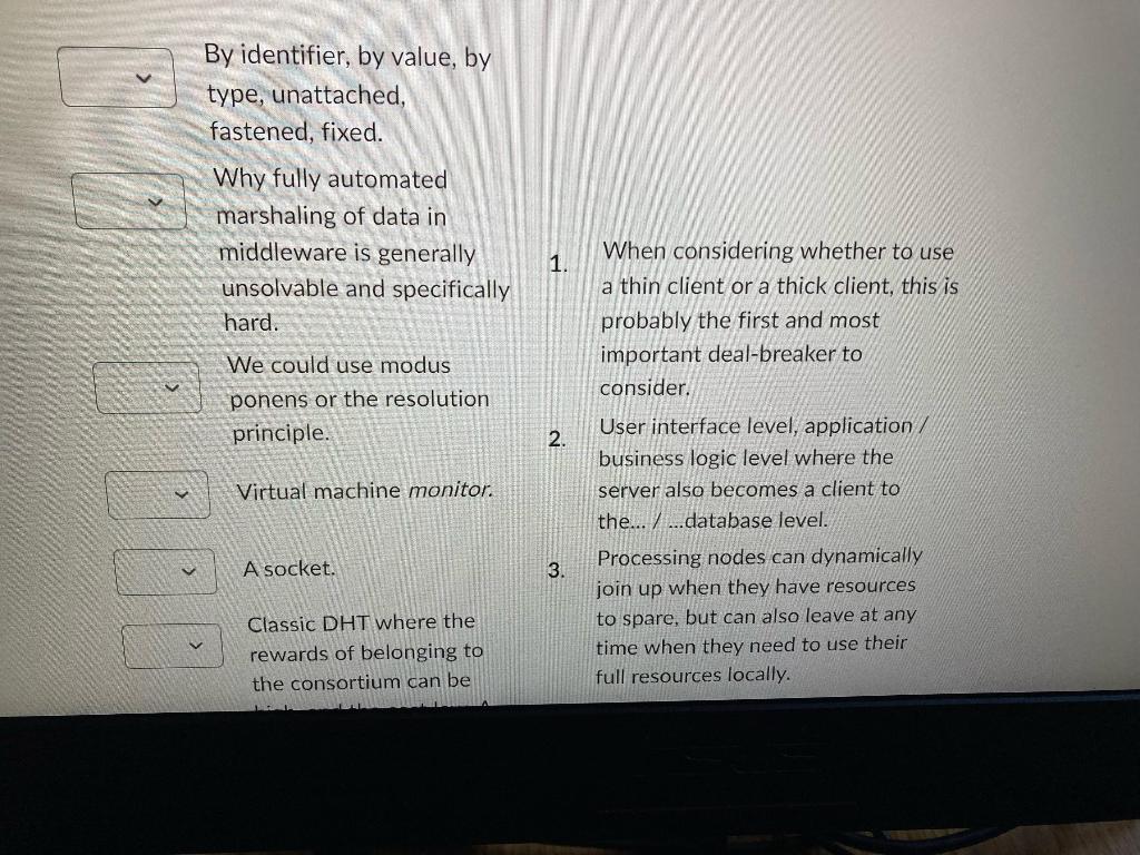 Solved By identifier, by value, by type, unattached, | Chegg.com