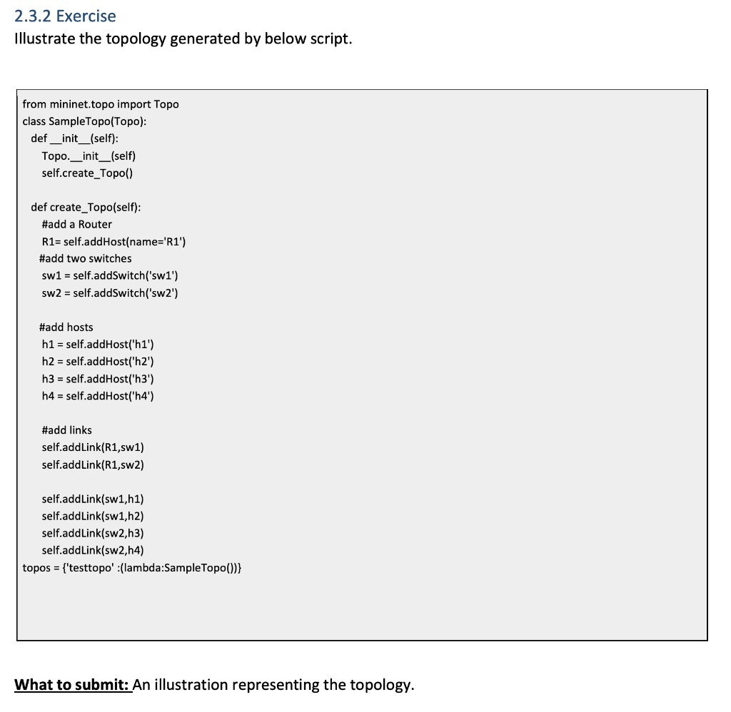 Solved Question 1: How can I know 'An illustration | Chegg.com