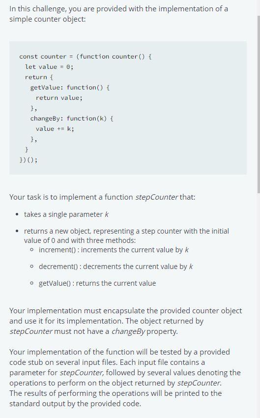 Solved In this challenge, you are provided with the | Chegg.com