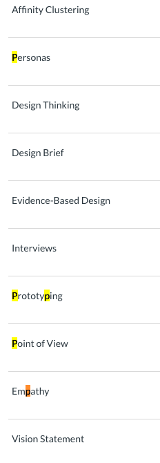 Solved Affinity Clustering Personas Design Thinking Design | Chegg.com
