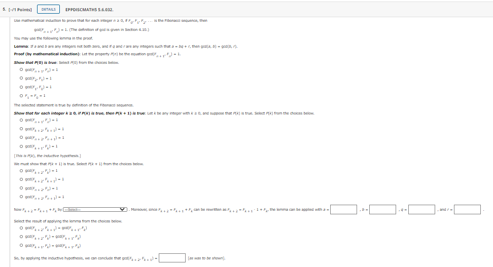 Solved 5.-/1 Points! DETAILS EPPDISCMATH5 5.6.032. Use | Chegg.com Solved 5.-/1 Points! DETAILS EPPDISCMATH5 5.6.032. Use | Chegg.com