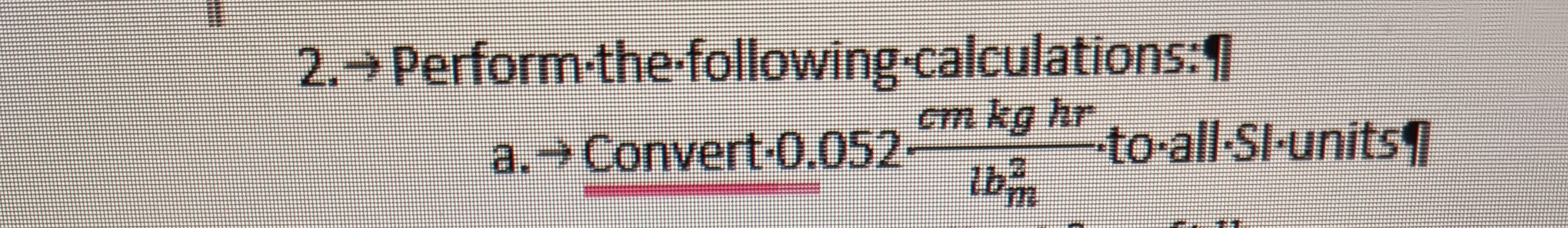 Solved 2. → Perform the-following-calculations: \{ a. → | Chegg.com