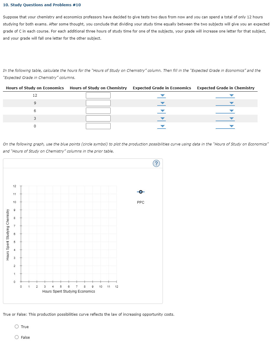 Solved 10. Study Questions and Problems #10 Suppose that | Chegg.com