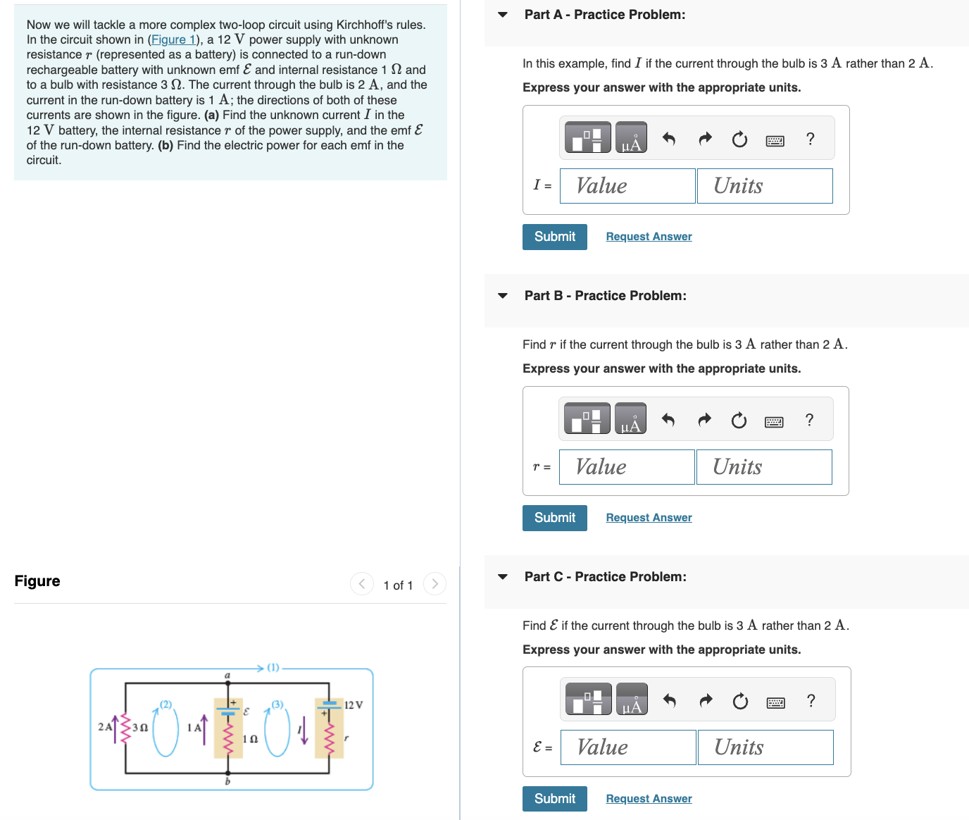 Solved Now we will tackle a more complex two-loop circuit | Chegg.com