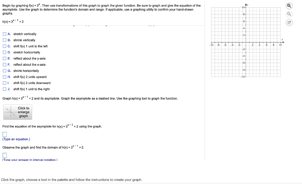Solved Begin By Graphing F X 3 Then Use Transformations