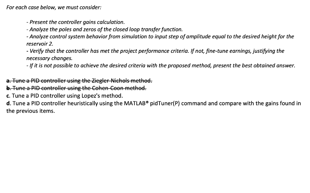 Solved Consider the fluid level system shown in the | Chegg.com