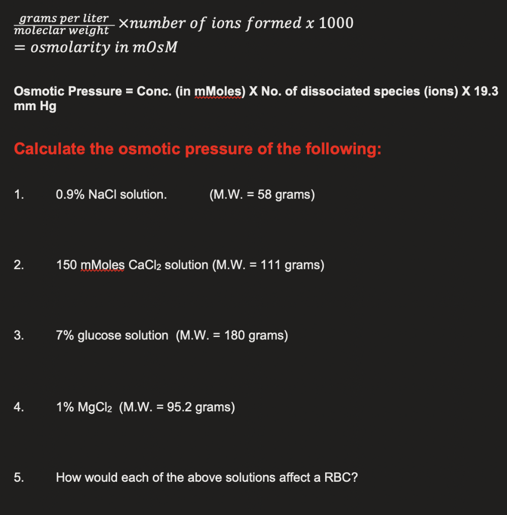 Solved grams per liter xnumber of ions formed x 1000 | Chegg.com