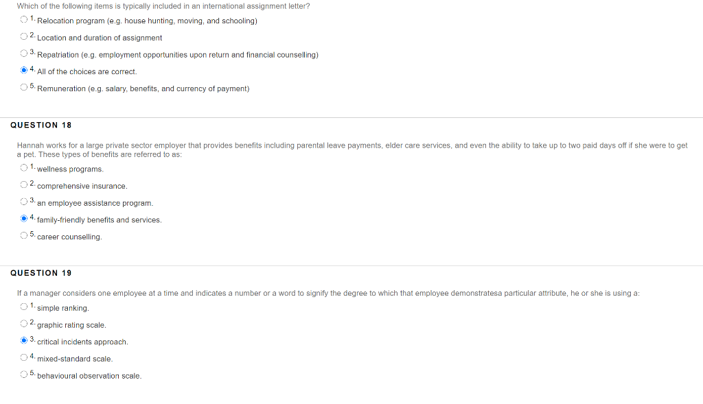 Solved QUESTION 1 requires that employees actually learn the | Chegg.com