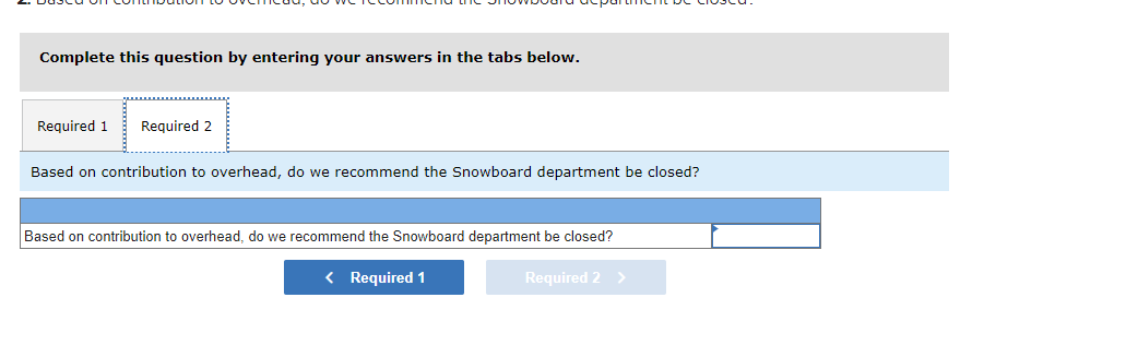 Solved Tableau DA 9-3: Mini-Case, Prepare departmental | Chegg.com