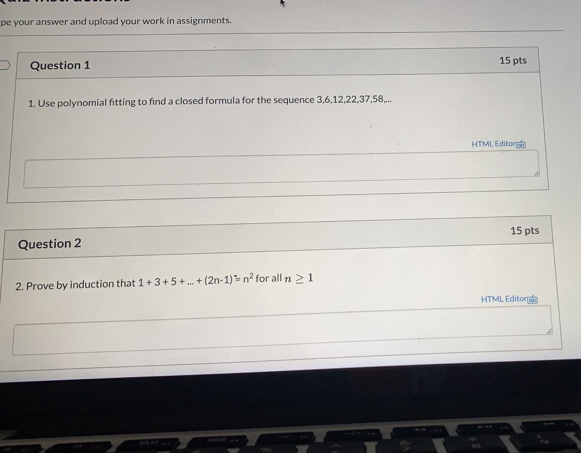 Solved pe your answer and upload your work in assignments. | Chegg.com