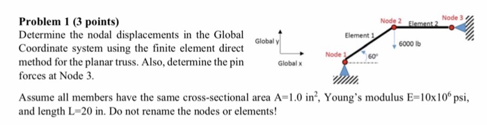 Solved Node 34 Problem 1 (3 points) Determine the nodal | Chegg.com