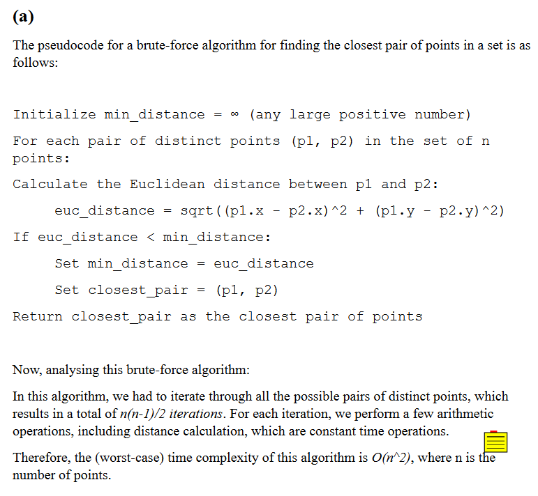 Solved Hi, I have solved the following programming question | Chegg.com