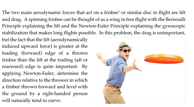 The two main aerodynamic forces that act on a | Chegg.com