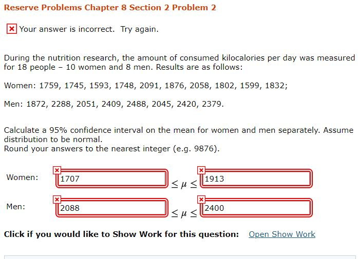 Solved Reserve Problems Chapter 8 Section 2 Problem 2 凶Your | Chegg.com