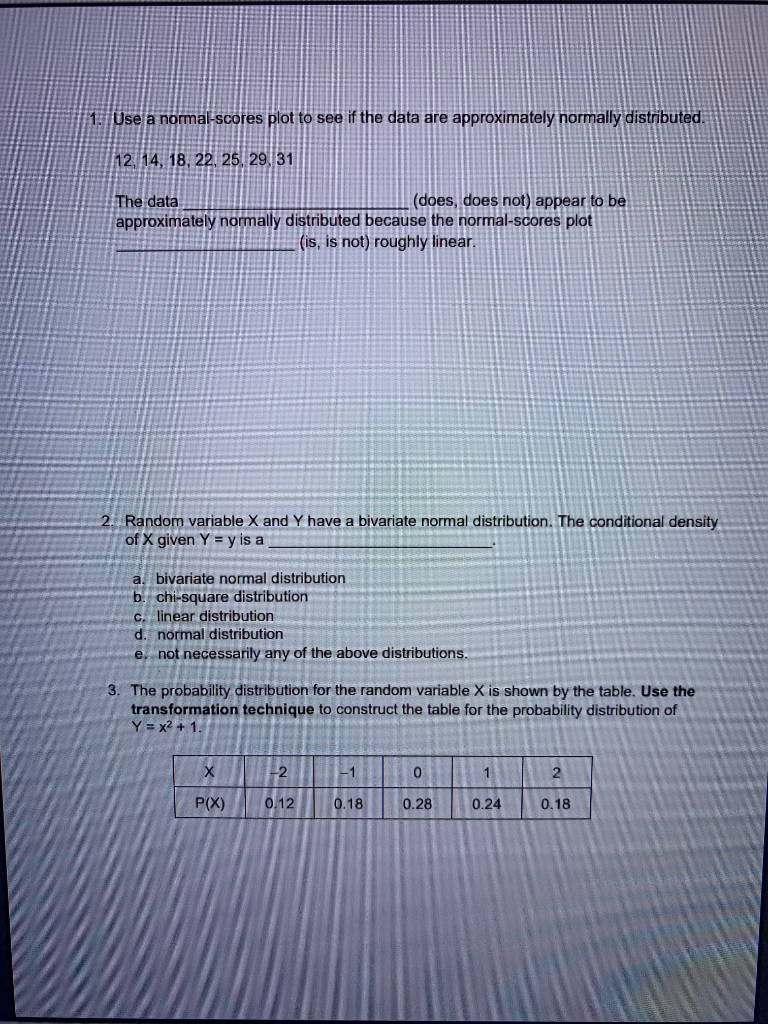 Solved 4. Use the distribution function technique to find | Chegg.com