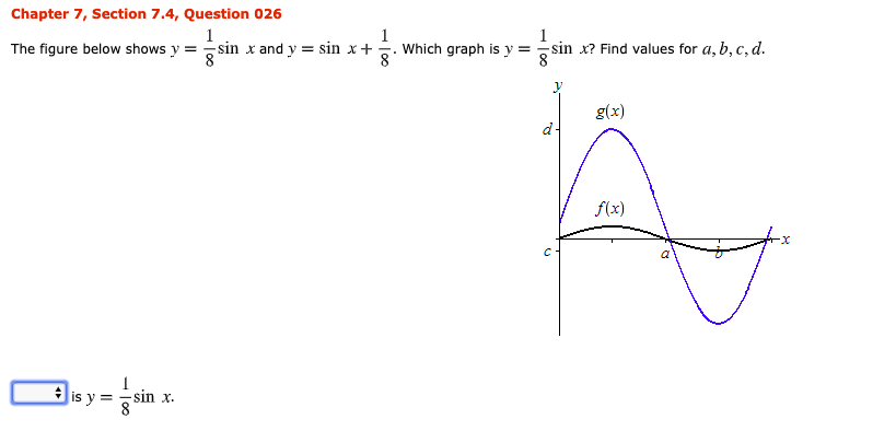 Solved Chapter 7, Section 7.4, Question 026 The figure below | Chegg.com