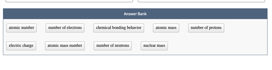 Solved Same for both isotopes Different for each isotope | Chegg.com