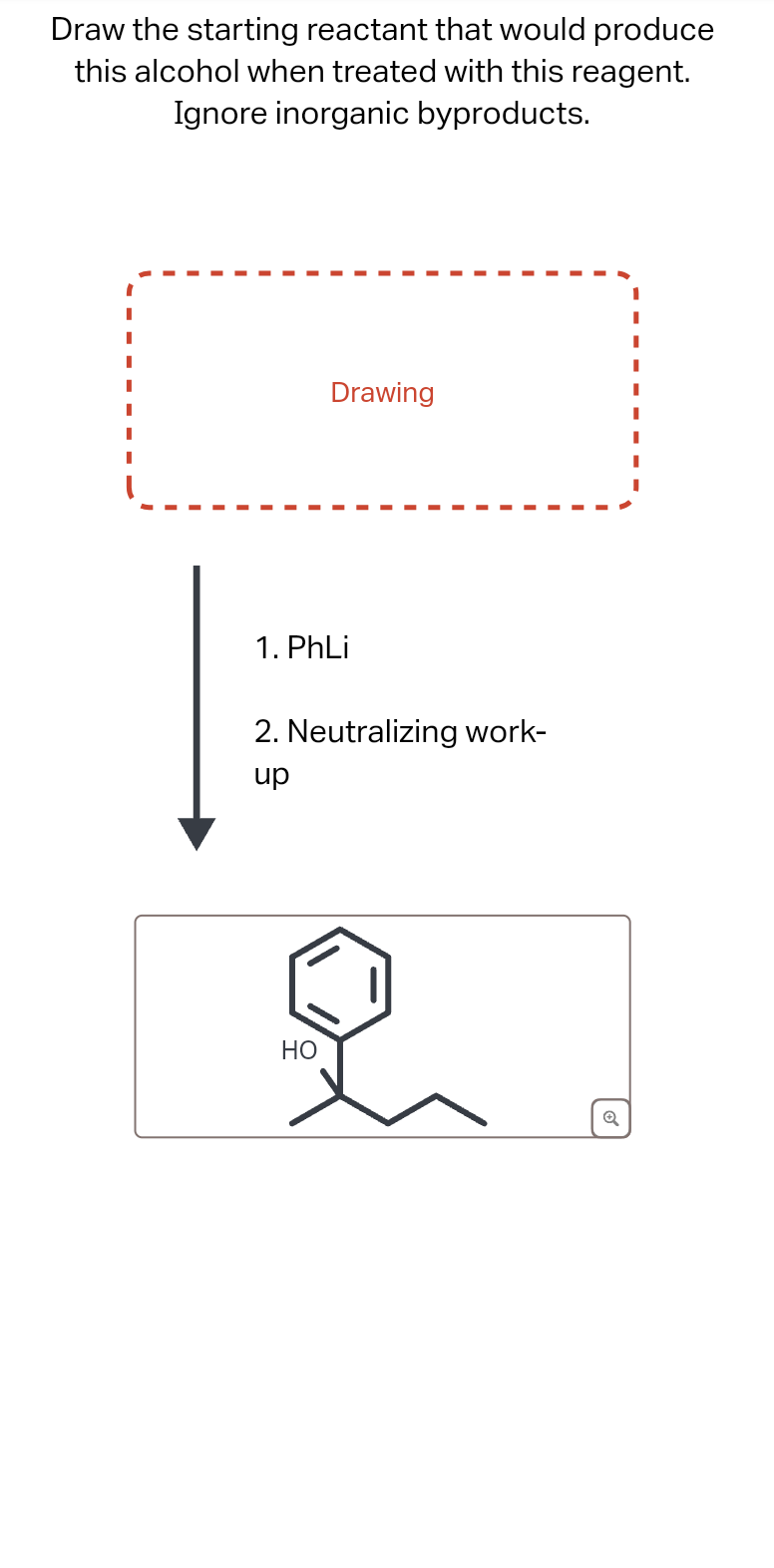 Solved Draw the starting reactant that would producethis | Chegg.com