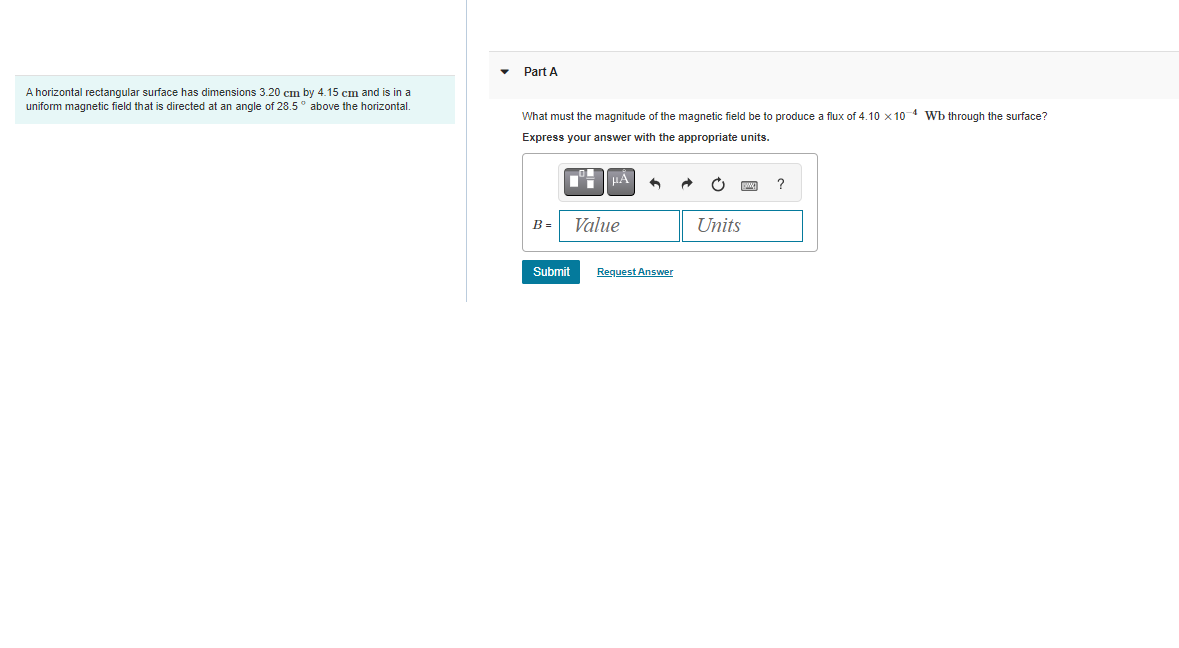 Solved A horizontal rectangular surface has dimensions 3.20 | Chegg.com