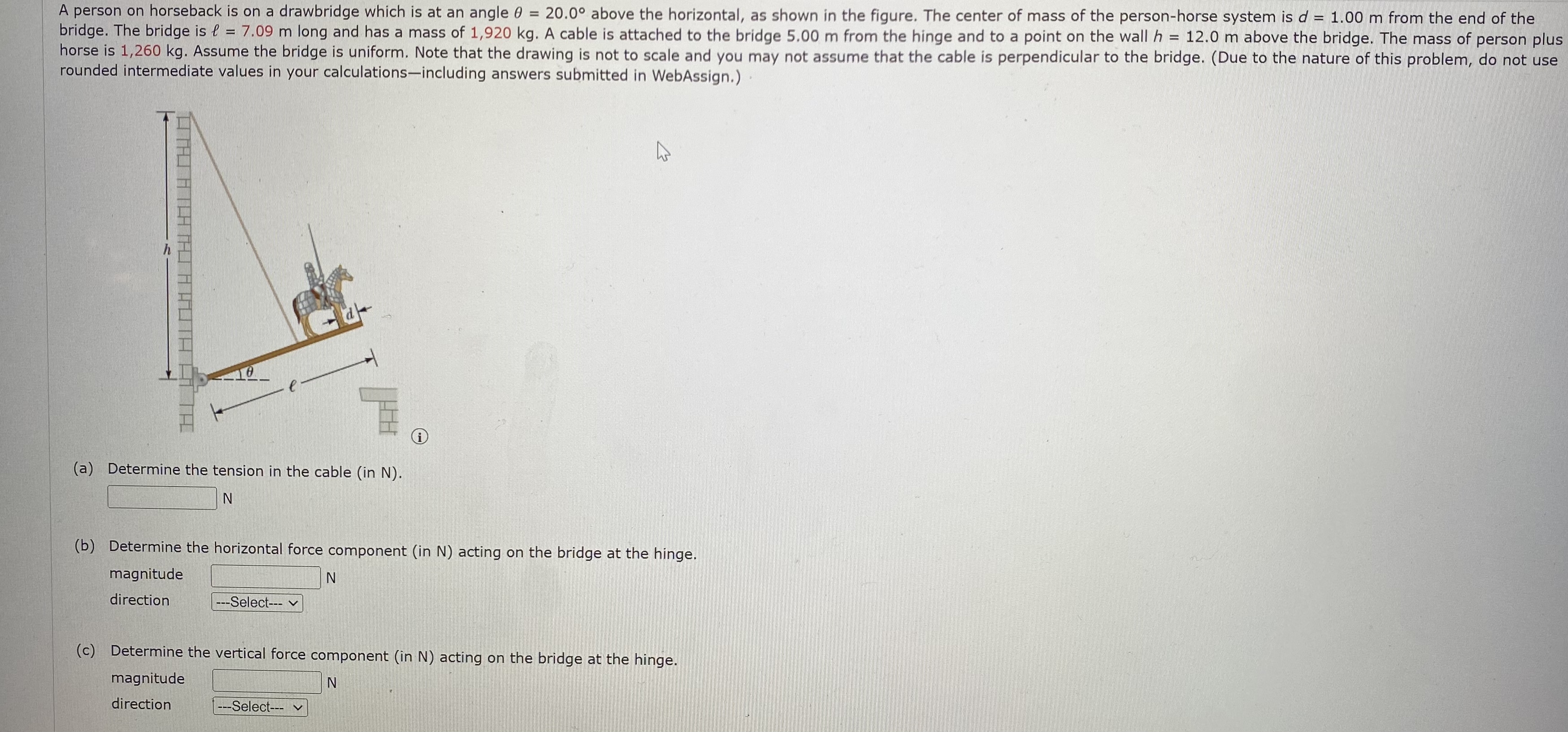 Solved rounded intermediate values in your | Chegg.com Solved rounded intermediate values in your | Chegg.com