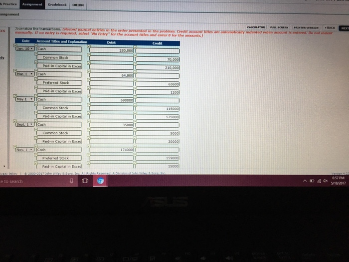 Solved ORION Problem 11-1A (Part Level Submission) Novak | Chegg.com