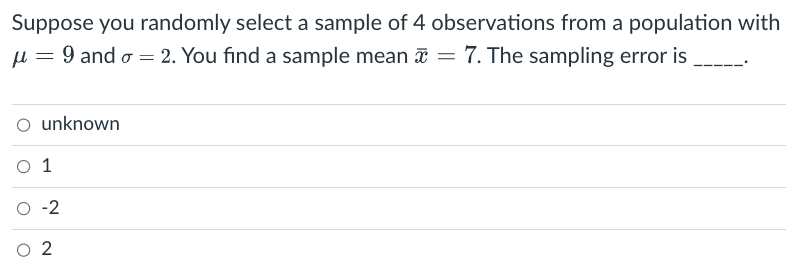 Solved Suppose you randomly select a sample of 4 | Chegg.com