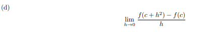Solved 7. Differentiability. Suppose f is differentiable at | Chegg.com