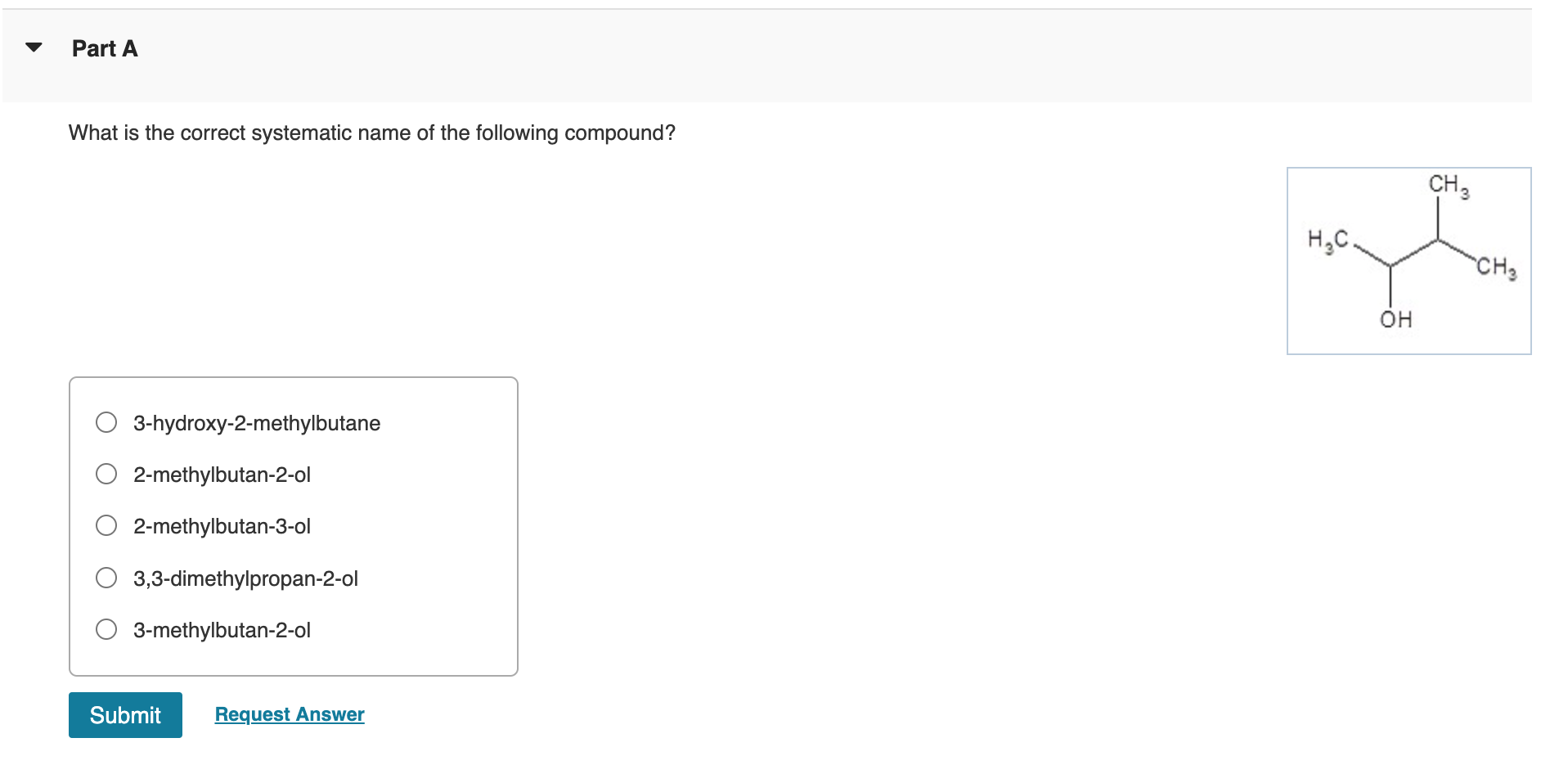 Solved What is the correct systematic name of the following | Chegg.com