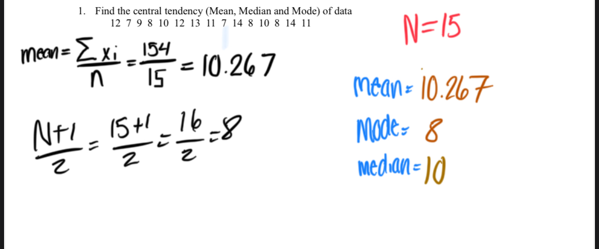 Solved is this correct??? mean | Chegg.com