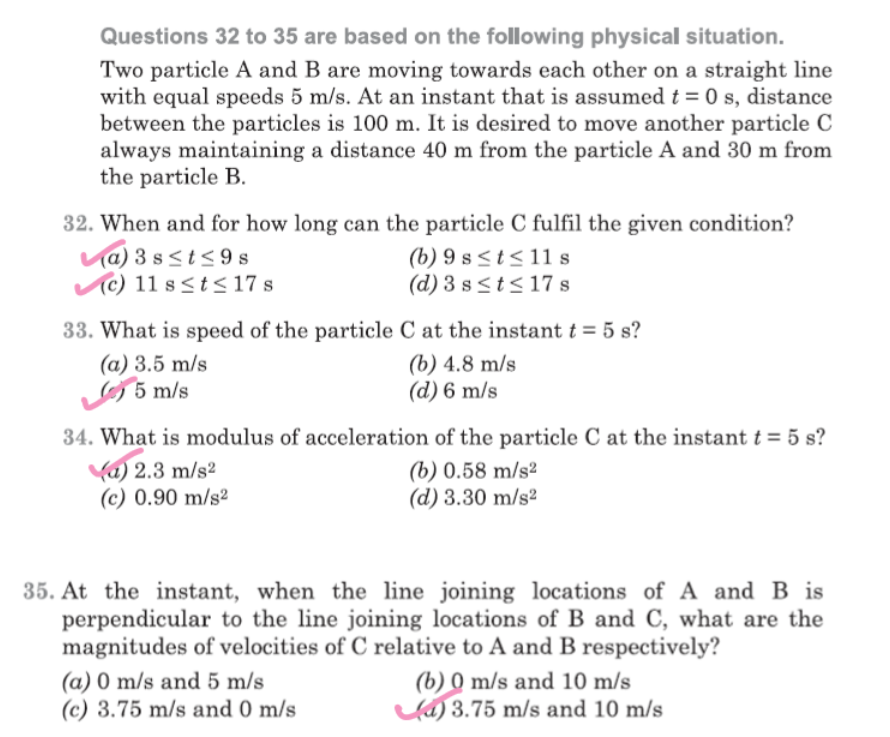 Solved Questions 32 to 35 are based on the following | Chegg.com