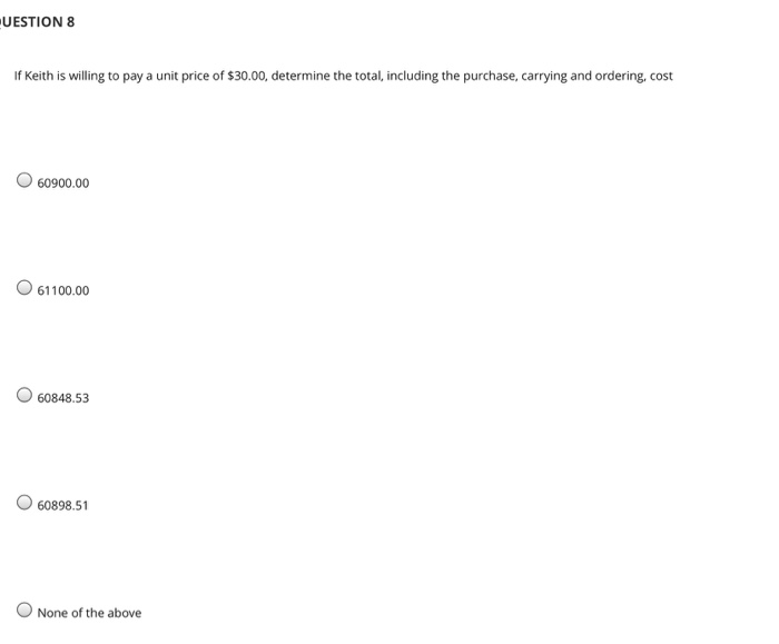 Solved Use the following scenario and data for all questions | Chegg.com