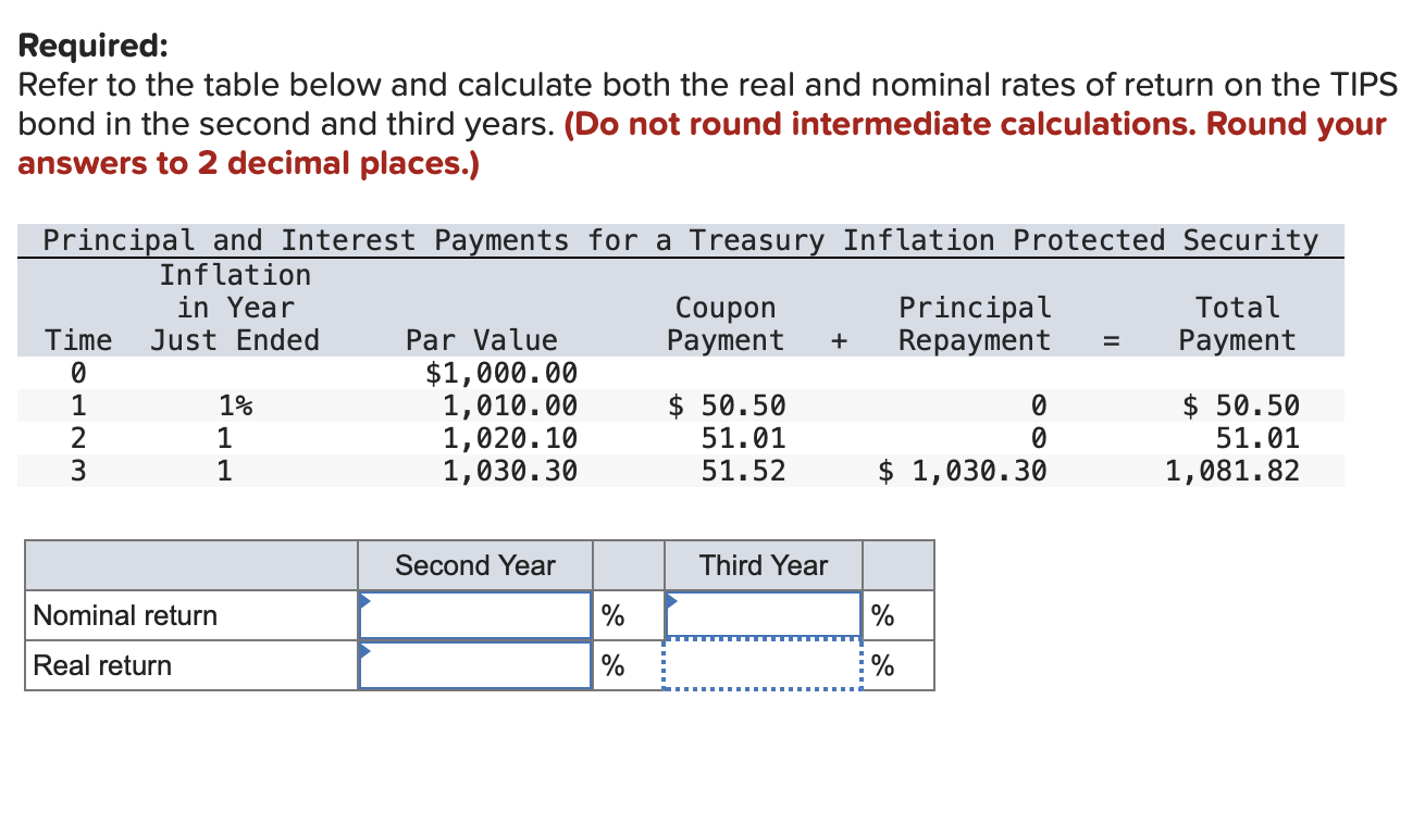 Solved Required: Refer to the table below and calculate both | Chegg.com