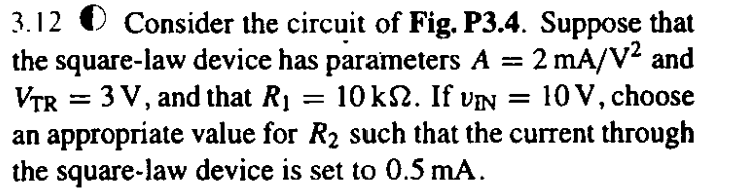 Solved 3.12 Consider the circuit of Fig. P3.4. Suppose that | Chegg.com
